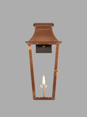 The CopperSmith Lighting | Electric + Gas Copper Lanterns