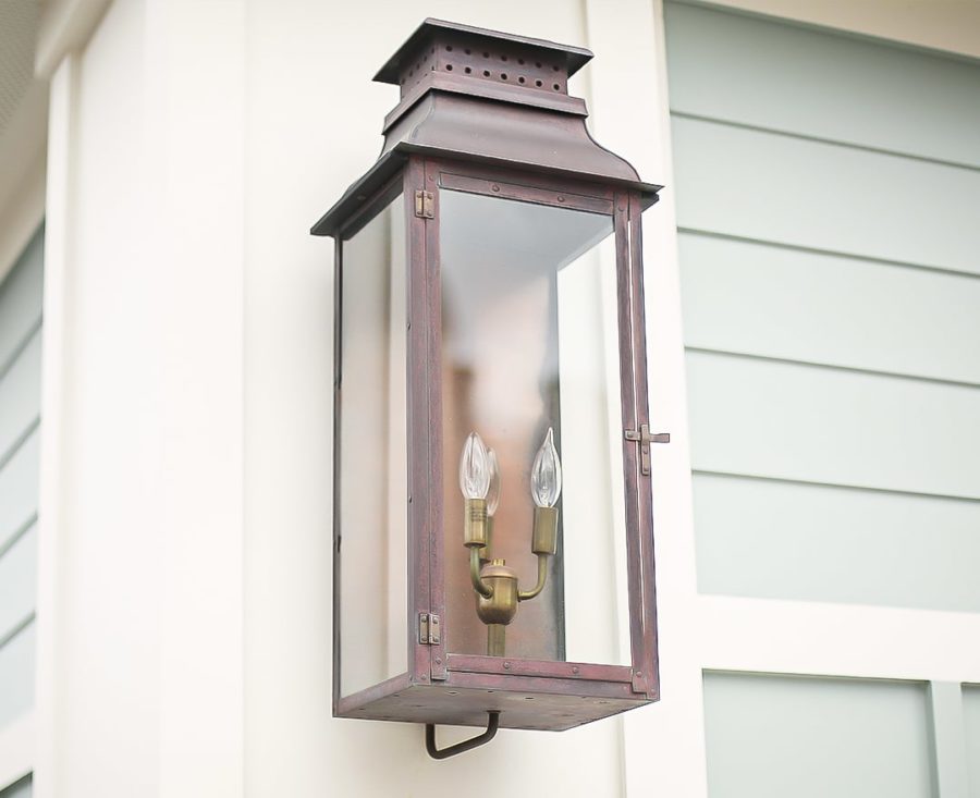 Palmetto Street Lantern | French Colonial Lighting by The CopperSmith